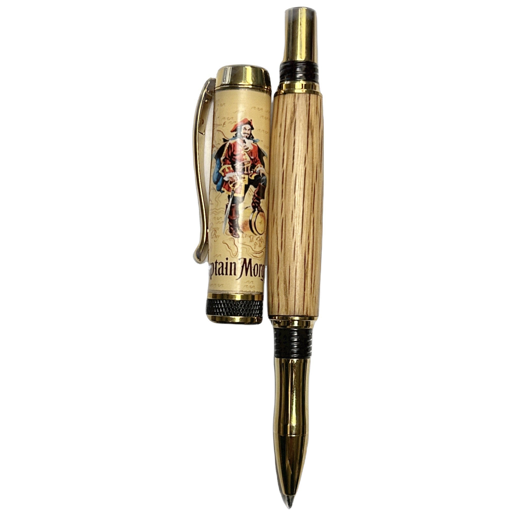 Authentic Captain Morgan Rum Barrel Pen | Handcrafted Caribbean-themes ...